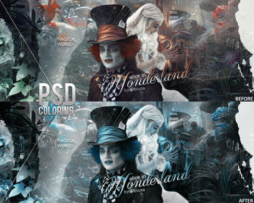 Blue Psd Coloring by Fuckthesch00l on DeviantArt