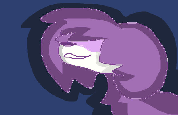Purple Doggo by Lazyartist6000 on DeviantArt