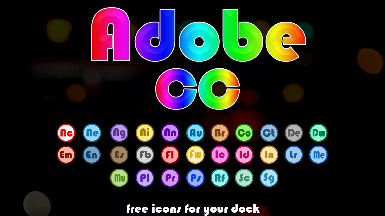 Round Adobe CC icon set by spiraloso on DeviantArt