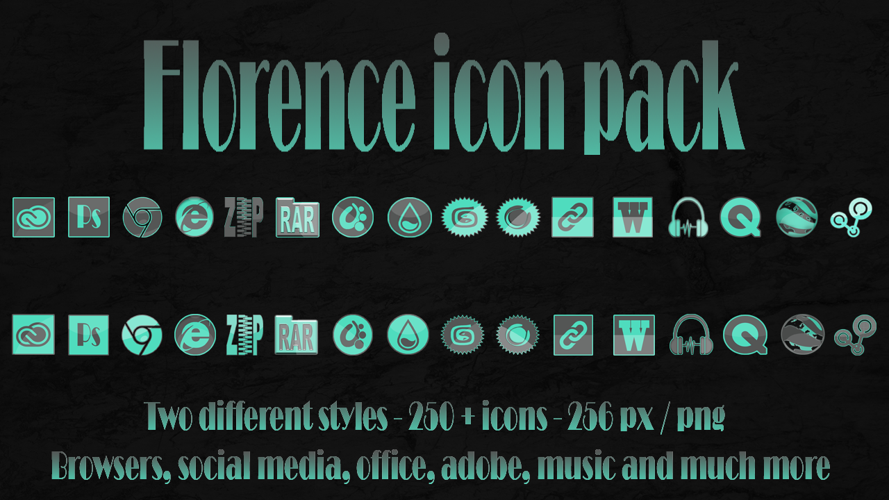 Florence icon pack by spiraloso on DeviantArt