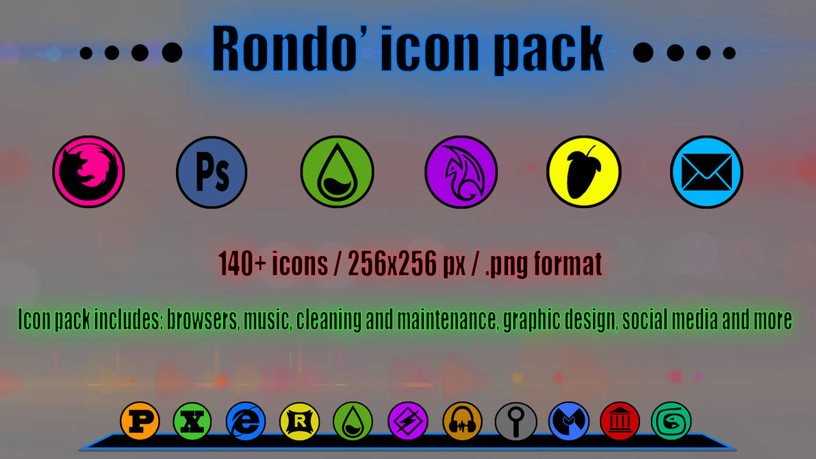 Rondo' iconpack by spiraloso on DeviantArt