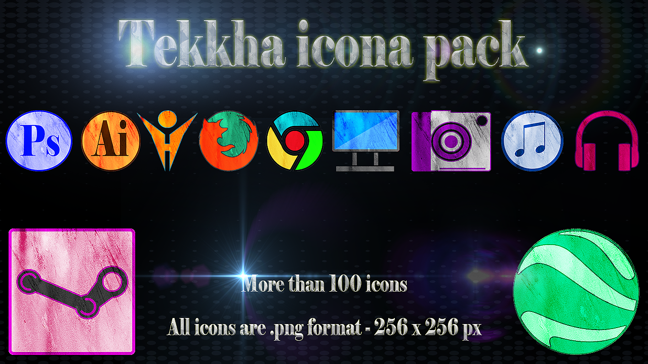 Tekkha icon pack by spiraloso on DeviantArt