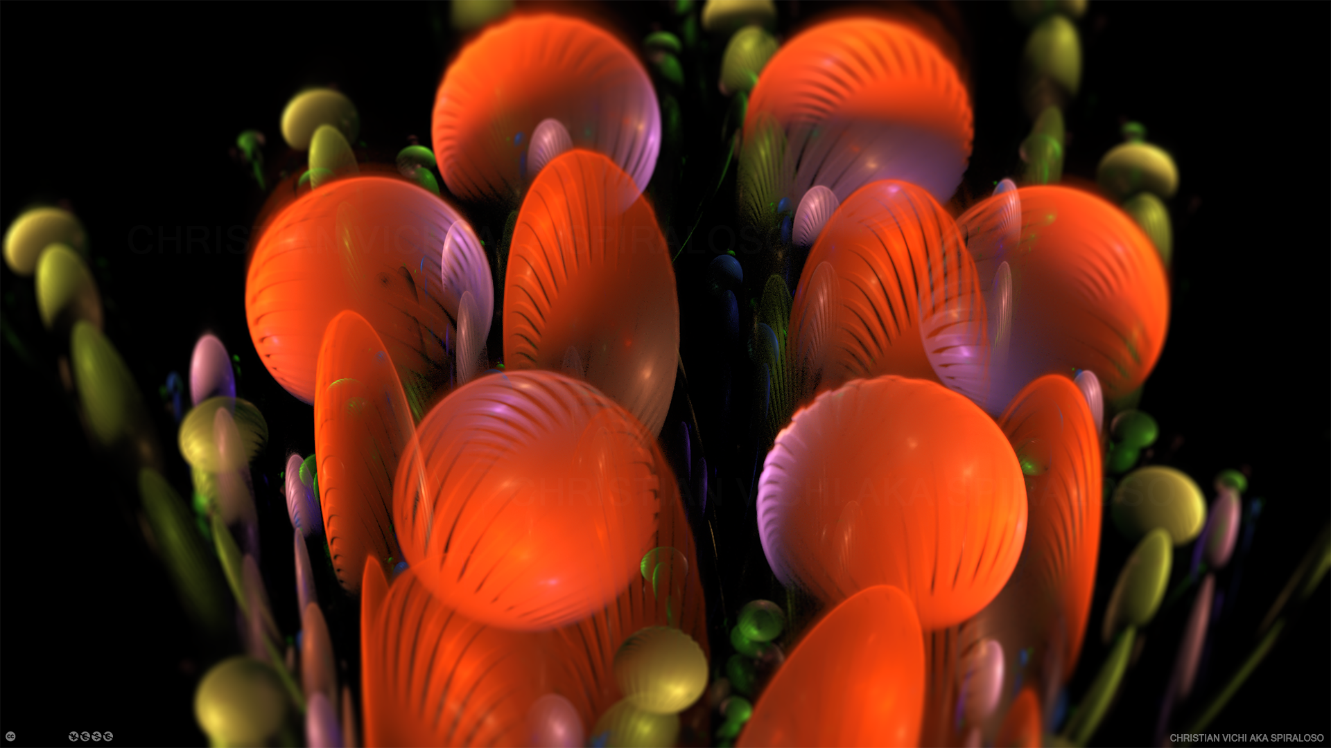 Alien Mushrooms by spiraloso on DeviantArt