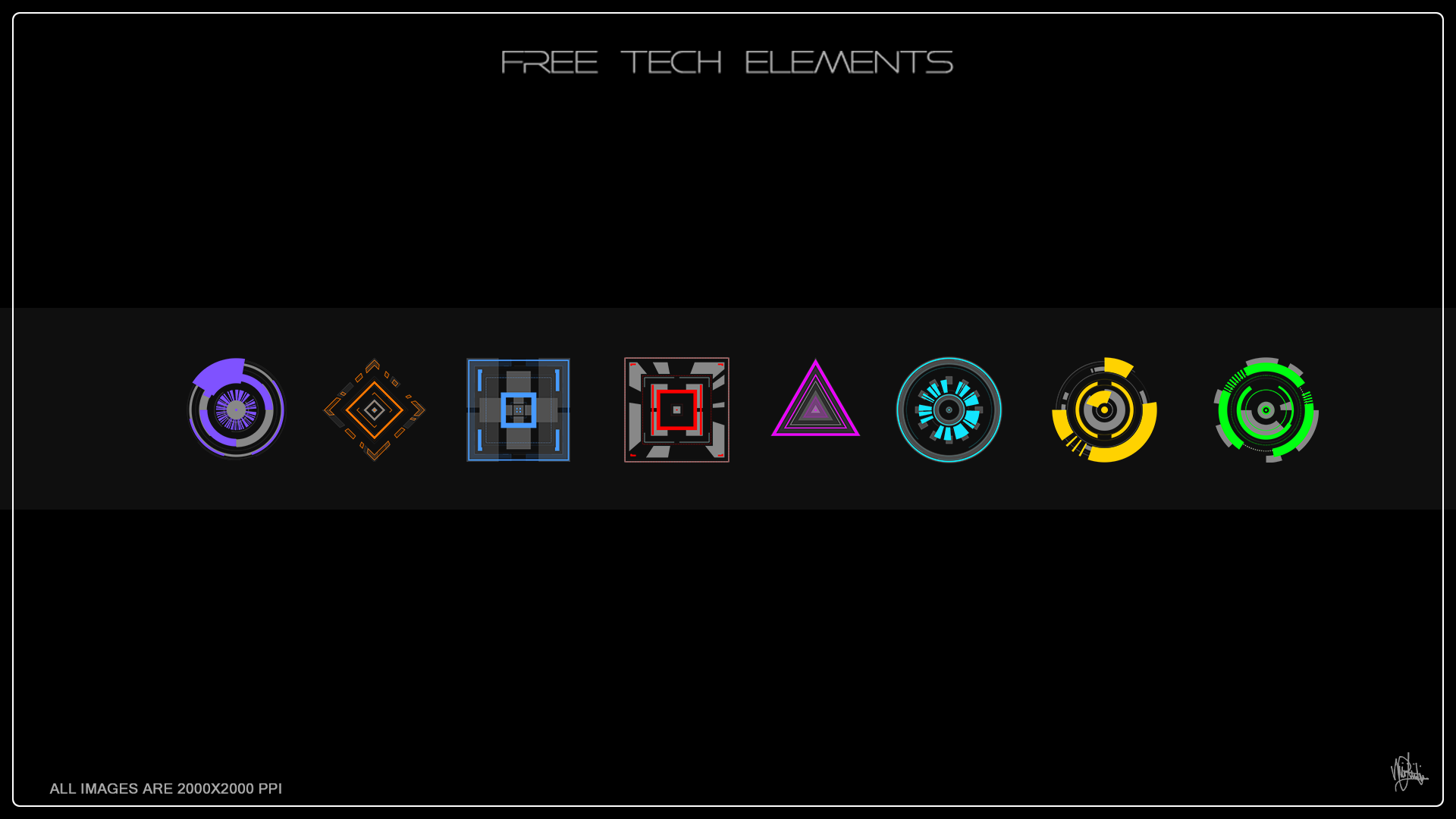 Free Tech Elements 3 by spiraloso on DeviantArt