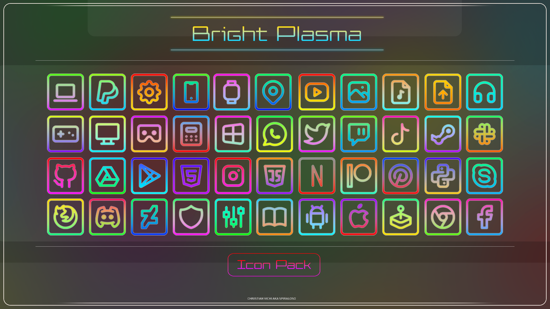 Bright Plasma - Icon Pack by spiraloso on DeviantArt