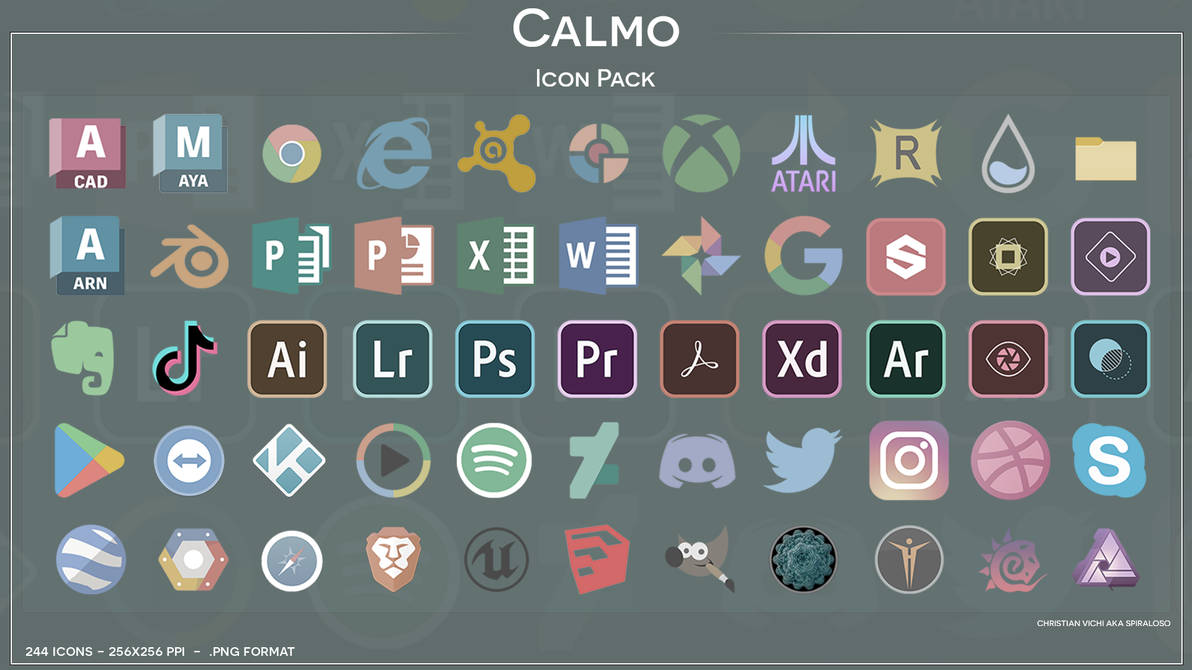 Calmo Icon Pack by spiraloso on DeviantArt