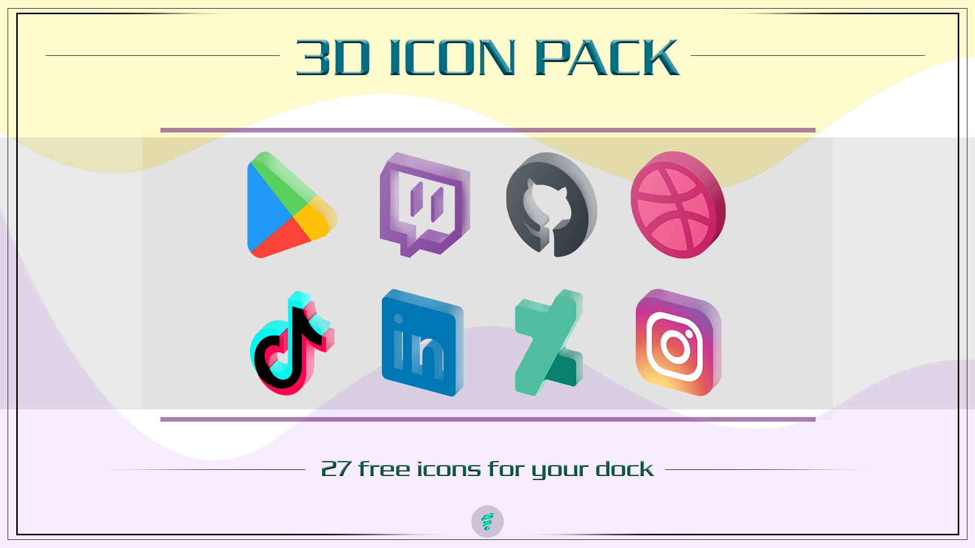Free 3D Social Media Icon Pack by spiraloso on DeviantArt