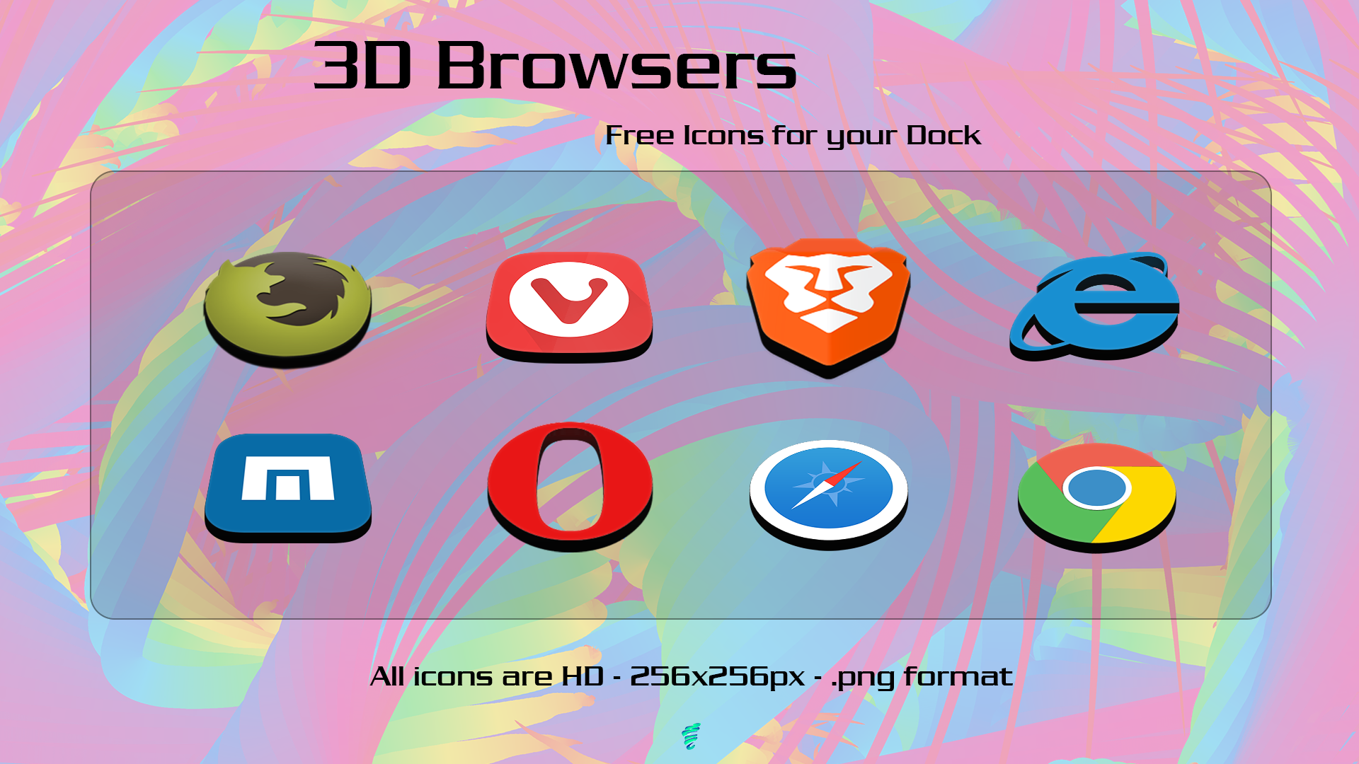 3D Browser Icons by spiraloso on DeviantArt