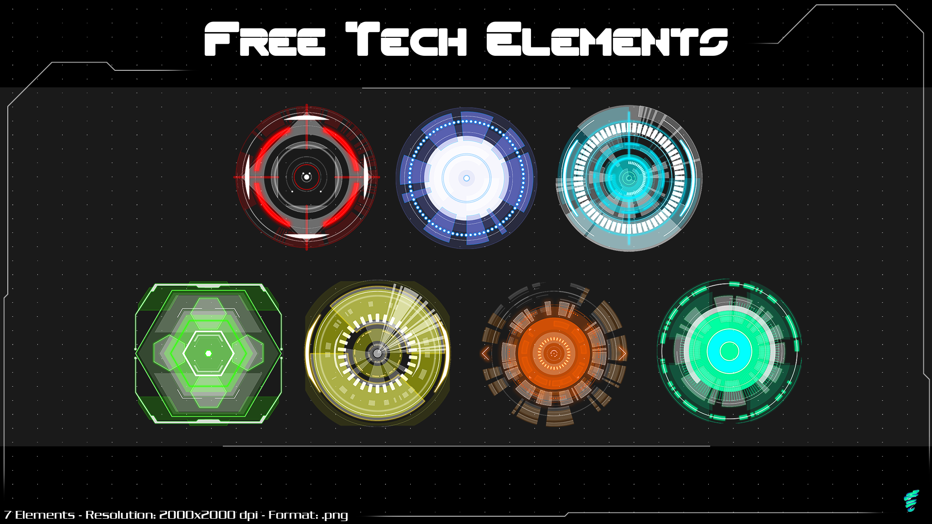 Free Techy Elements by spiraloso on DeviantArt