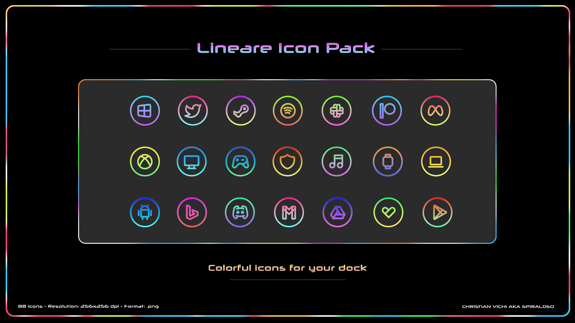 Lineare Icon Pack by spiraloso on DeviantArt