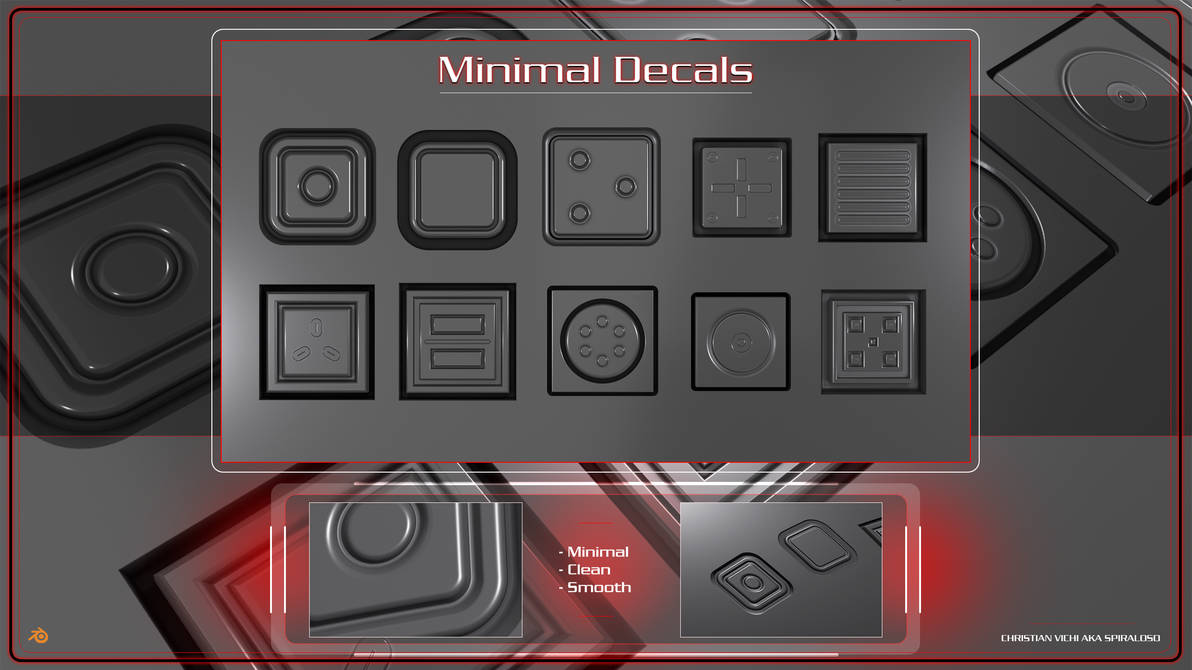Minimal Decals Pack by spiraloso on DeviantArt