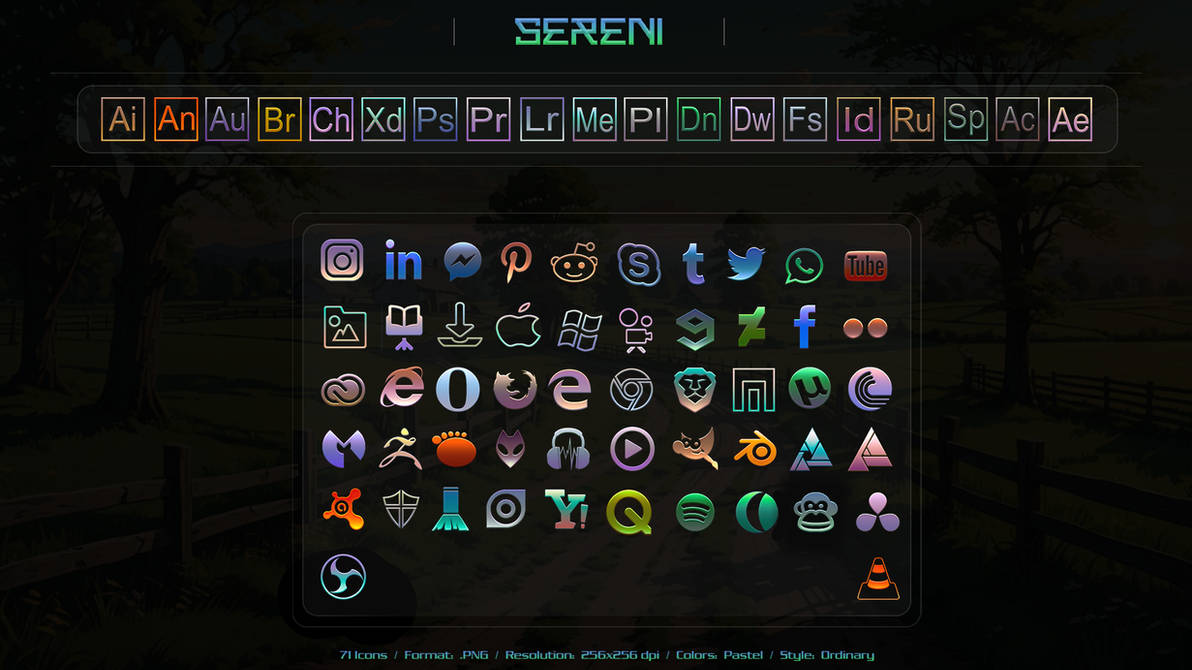 Sereni - Icon Pack by spiraloso on DeviantArt