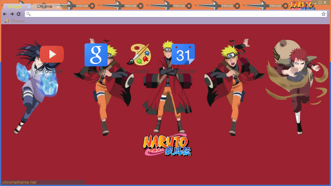 Hinata-Naruto-Gaara Google Chrome Theme by Luxray2442 on DeviantArt