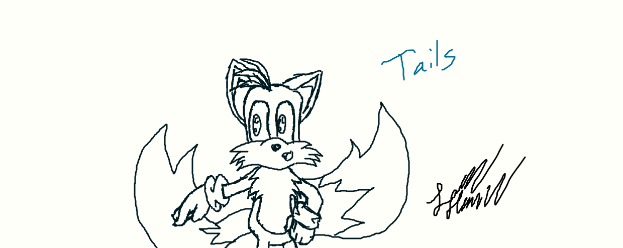 tails sketch by Pika1112 on DeviantArt