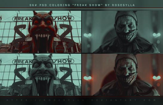[06] PSD Coloring: Freak show by Rosesylla on DeviantArt