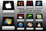 Leopard Style OS Drive Icons by digitalFLAVOR on DeviantArt