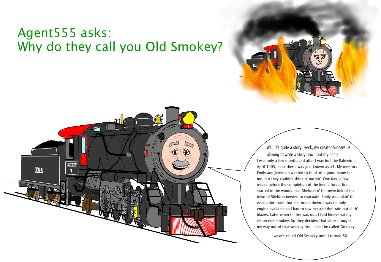 Ask Old Smokey #4 by vincentberkan on DeviantArt