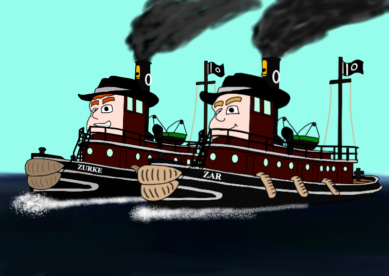 TUGS Zurke and Zar by vincentberkan on DeviantArt