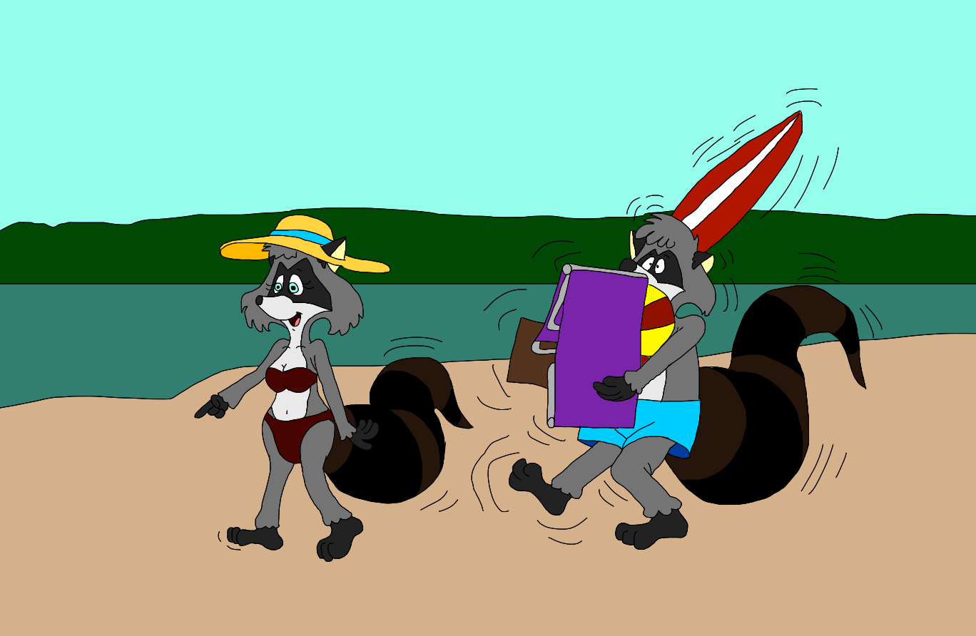 Ralph and Melissa at the lake by vincentberkan on DeviantArt