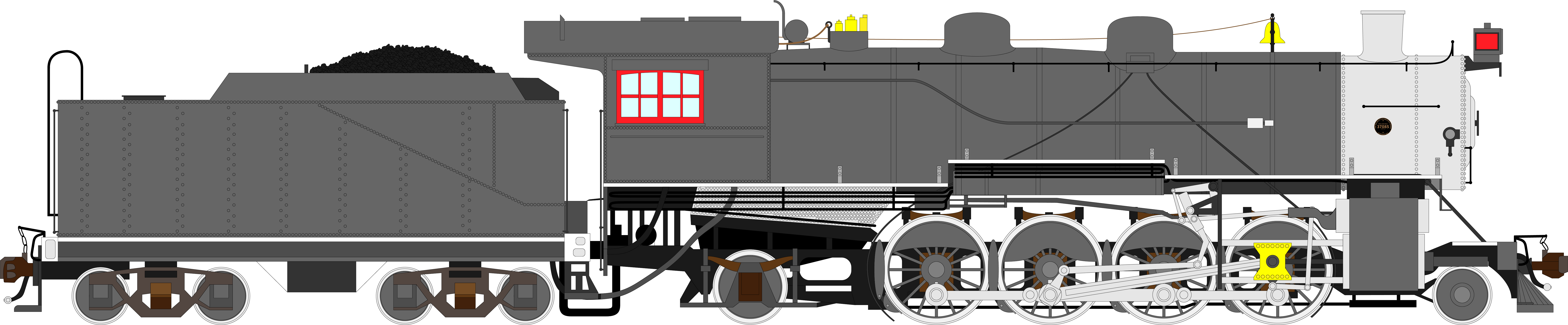 Baldwin 12-48 1/4 E class 2-8-2 Mikado BASE by vincentberkan on DeviantArt