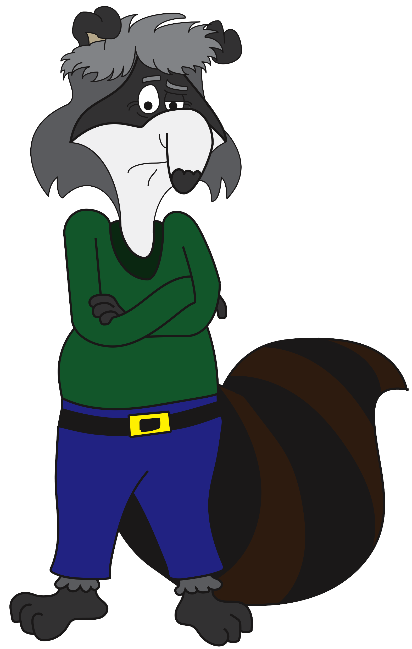 Robert Raccoon by vincentberkan on DeviantArt