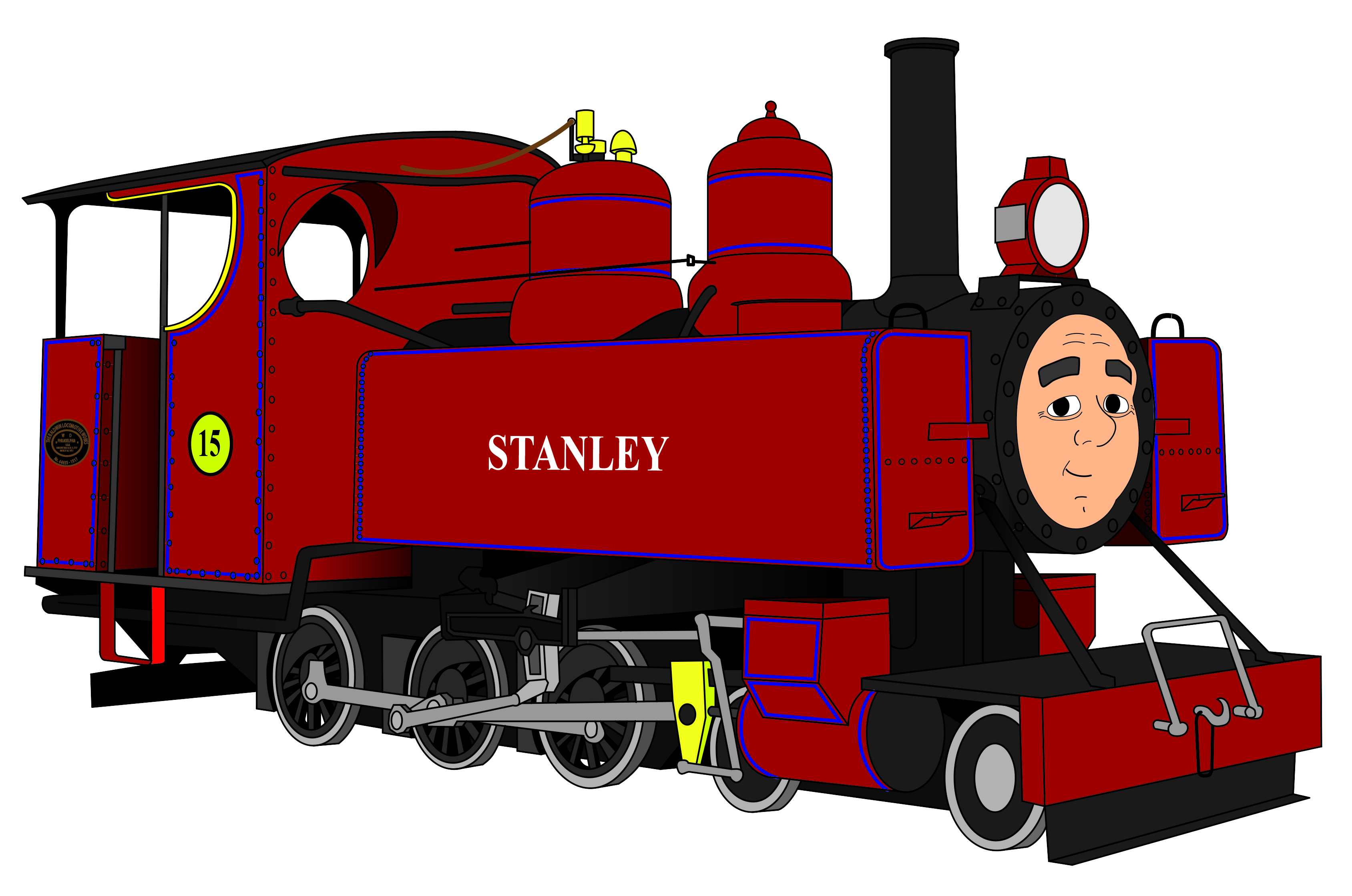 Stanley in his Skarloey Railway livery by vincentberkan on DeviantArt