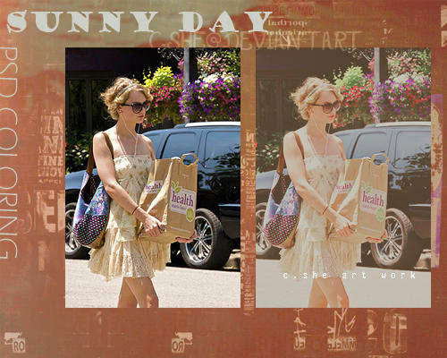 sunny day - PSD COLORING by MsGent on DeviantArt