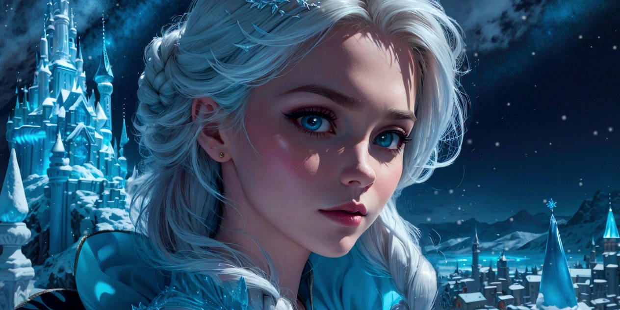 Queen Elsa #86 - Ice Kingdom 2 by lizschnabel on DeviantArt