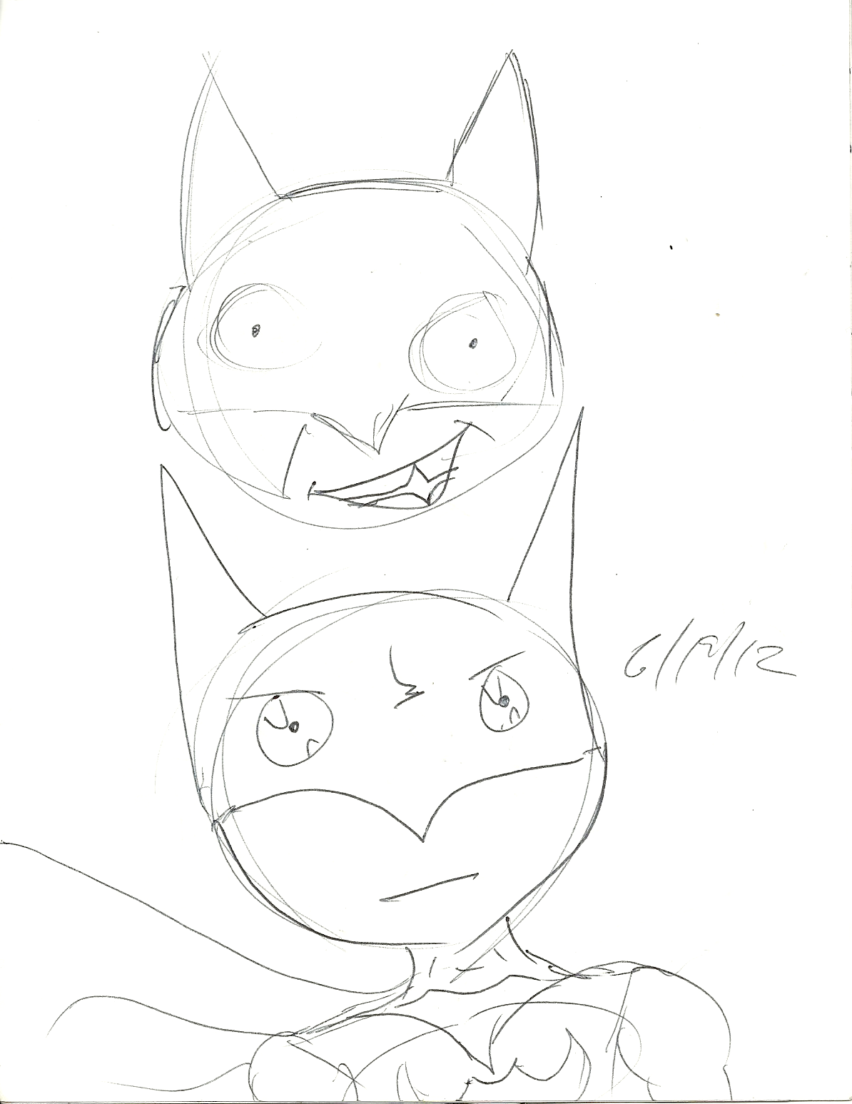 cartoonie batman doodles by DeviousPSYCHOviciouS on DeviantArt