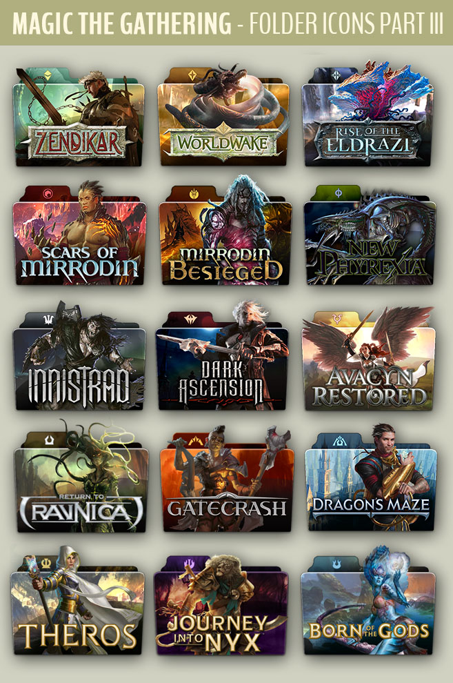 MTG icon set III by octobomb on DeviantArt