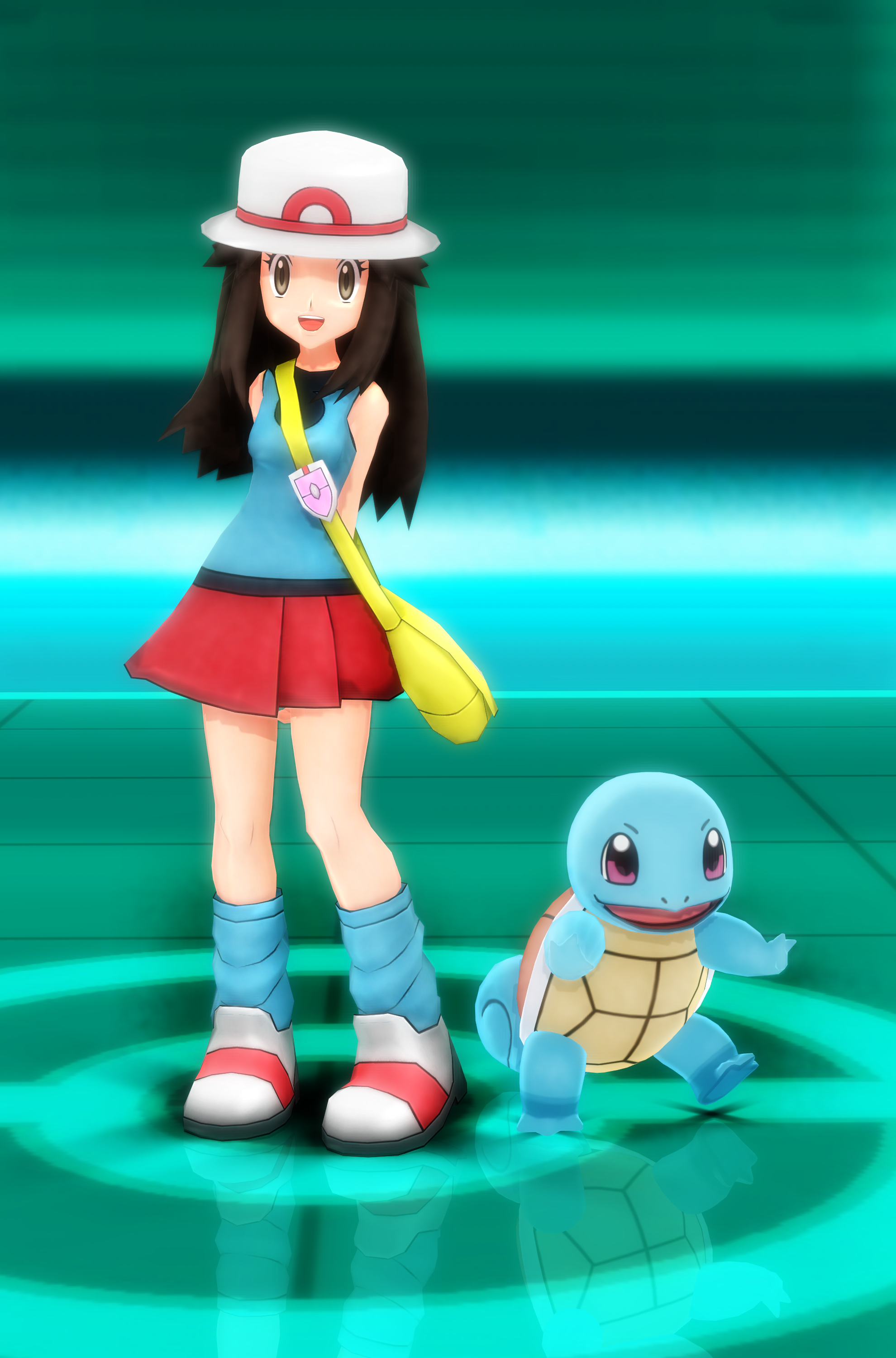 MMD-Pokemon Masters - Leaf *DL* by Poketrainer-alex on DeviantArt