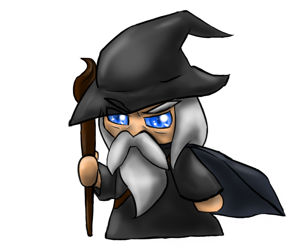 Gandalf Chibi by DarkStarling716 on DeviantArt