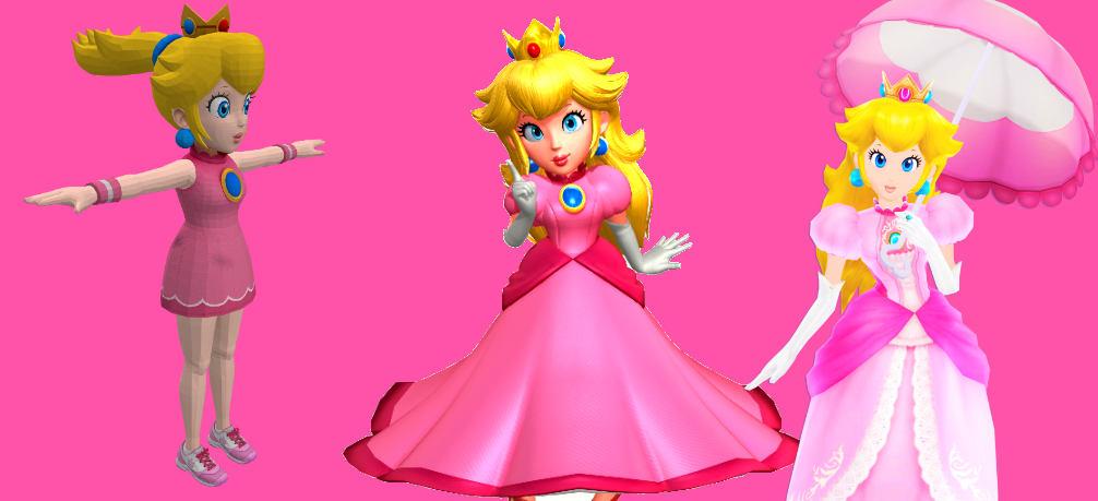Princess Peach Style Posing #1 by MarissaMushroom on DeviantArt
