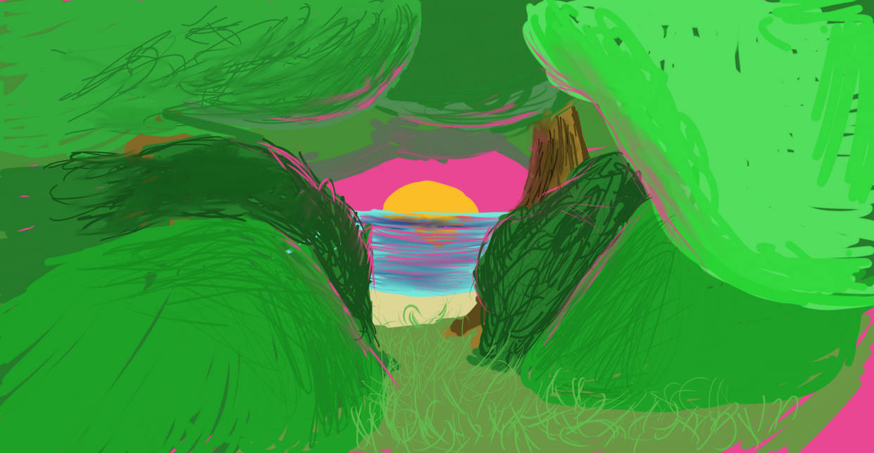 David Hockney Esc. Thing by TheTastyBagle on DeviantArt