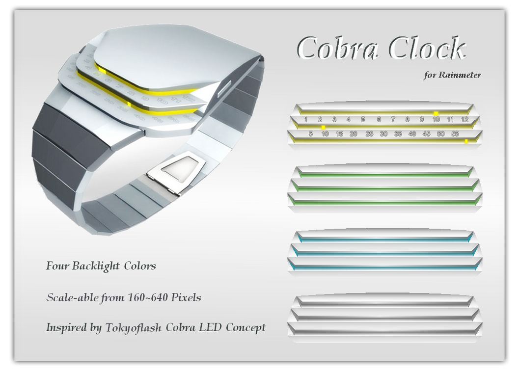 Cobra Clock by Eclectic-Tech on DeviantArt