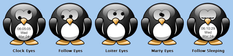 Penguin Clocks by Eclectic-Tech on DeviantArt