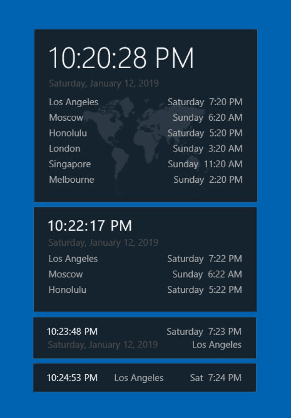 Win10 World Time by Eclectic-Tech on DeviantArt