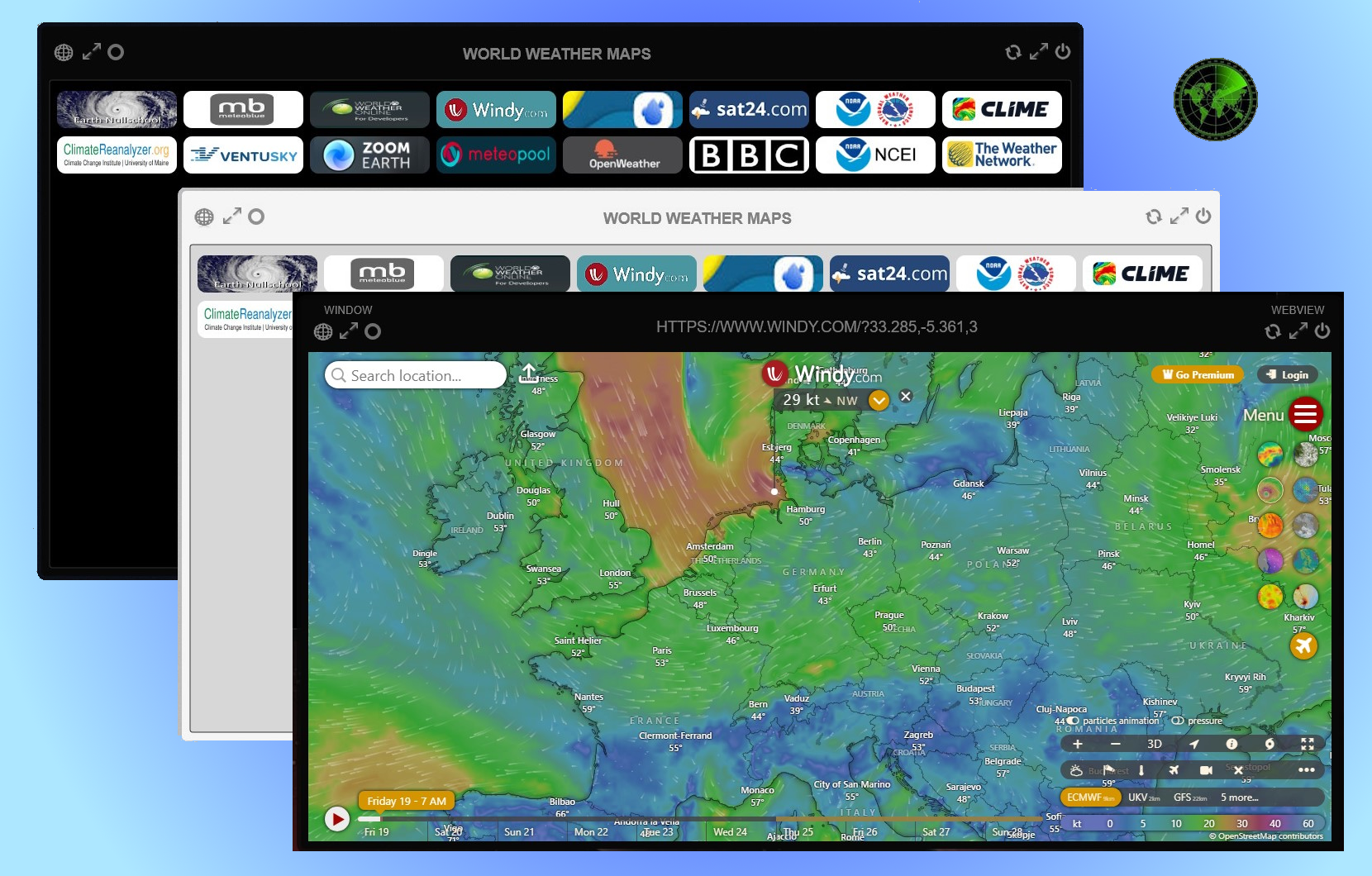 World Weather Maps by Eclectic-Tech on DeviantArt