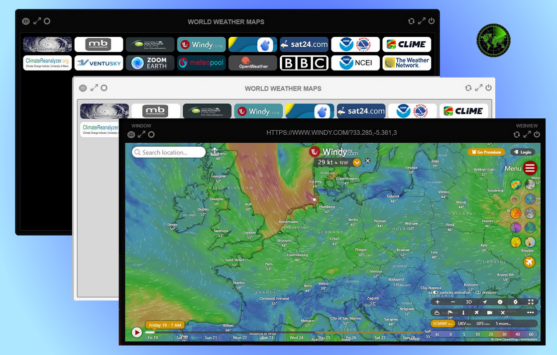 World Weather Maps by Eclectic-Tech on DeviantArt