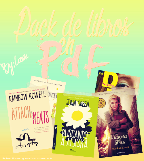 Pack de libros PDF by SrtaLawn on DeviantArt