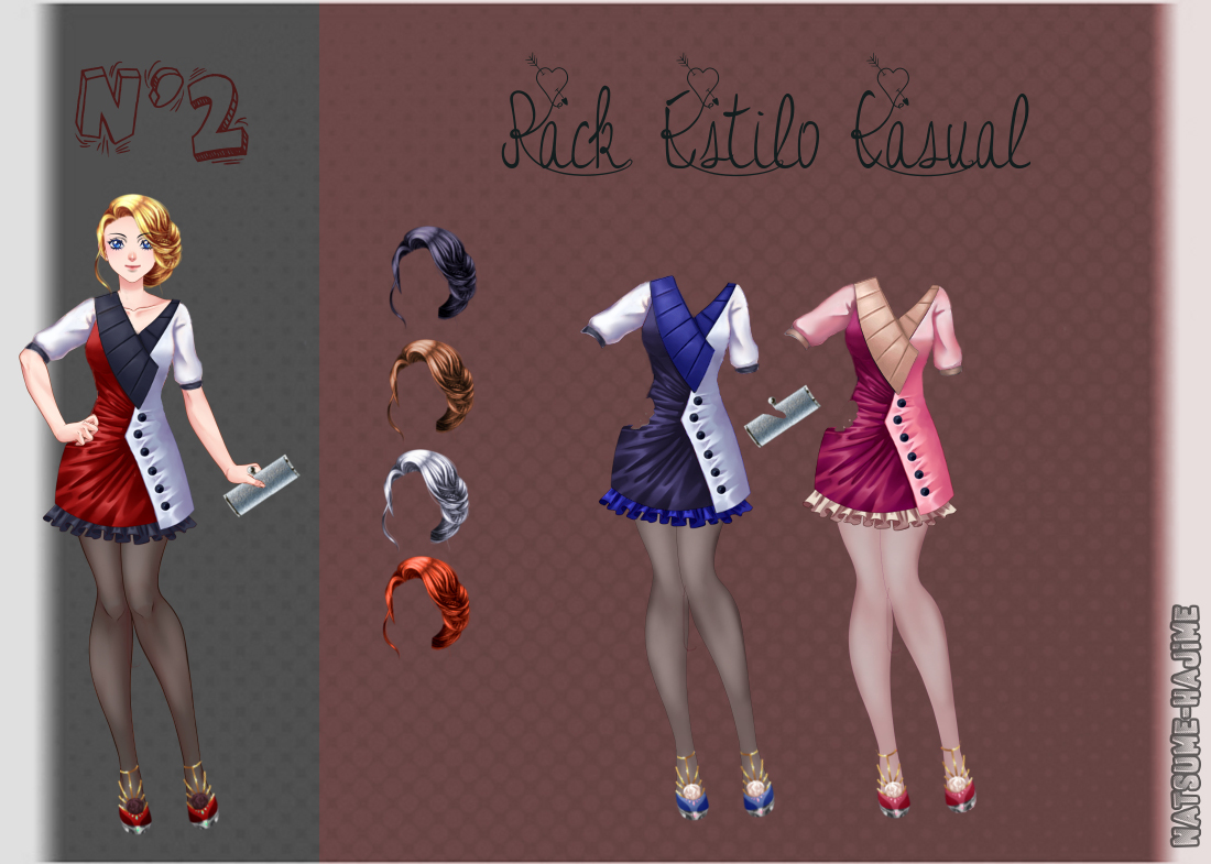 Pack de ropa /Sucrette/ by NatsumeHajime on DeviantArt