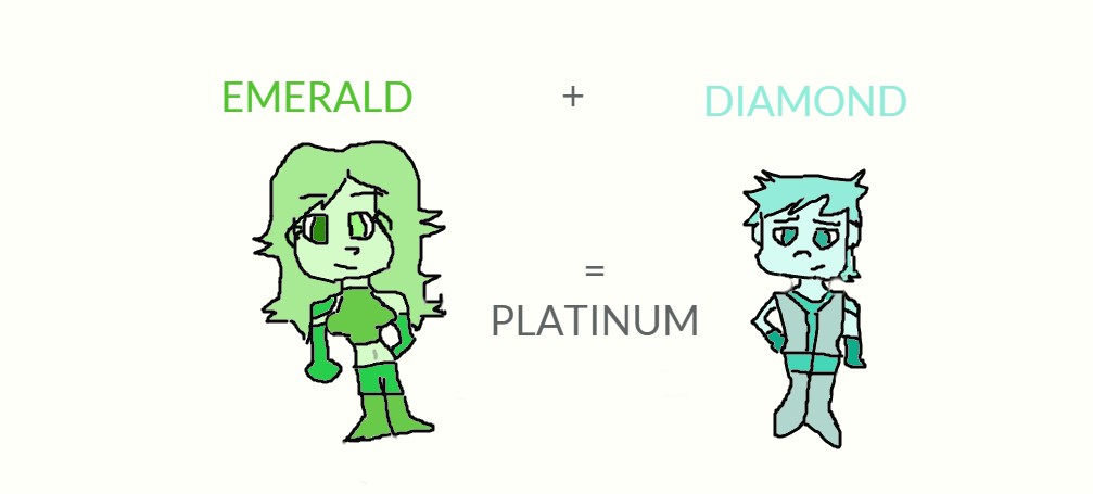 SU- Emerald and Diamond by luigimaster31 on DeviantArt