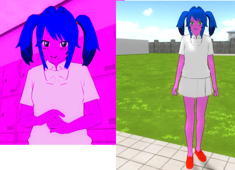 Yansim - Bury pink skin by wandeeforj on DeviantArt