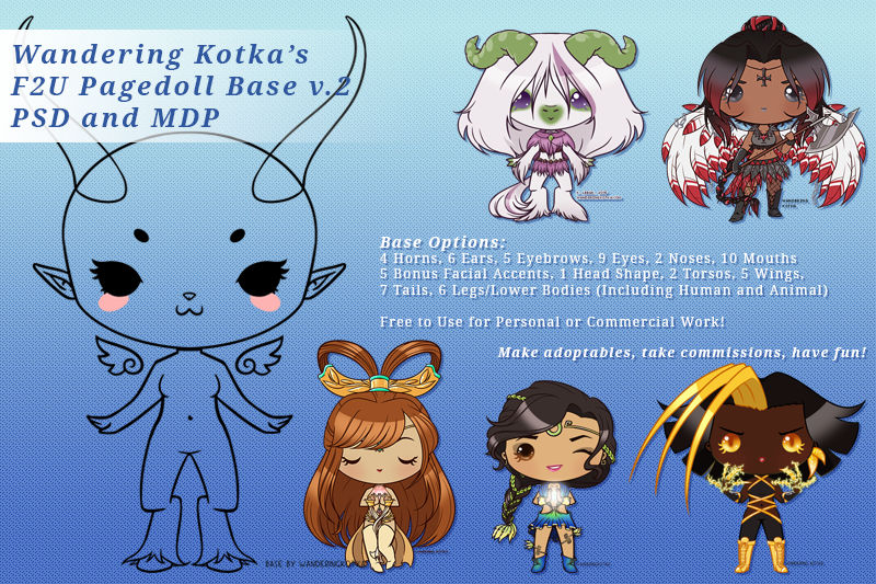 [F2U] Free Pagedoll Base by wandering-kotka on DeviantArt