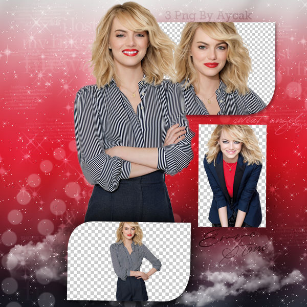 Emma Stone PNG Pack by AycaK on DeviantArt