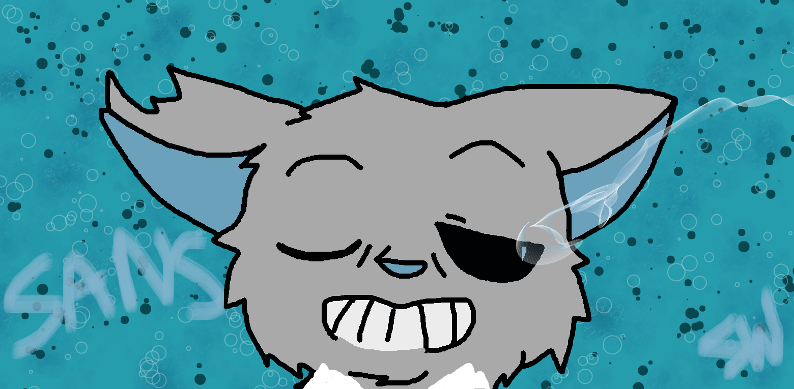 Sans kitty....idk by Abysmal-Eric on DeviantArt