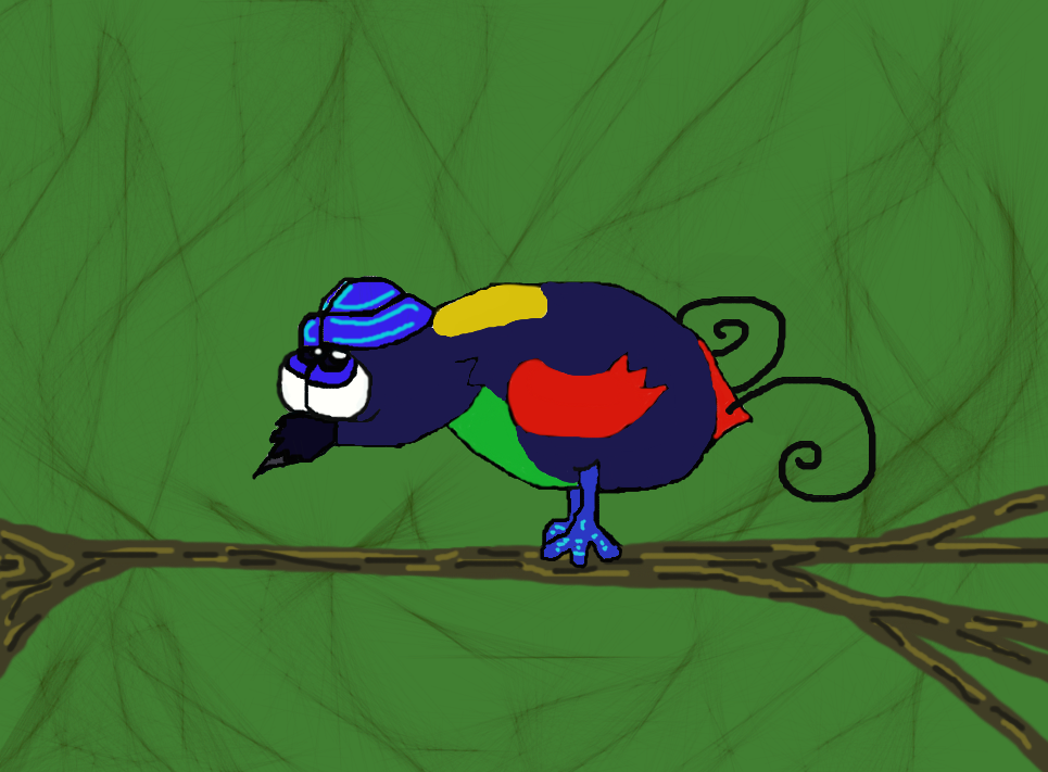 Cartoon Wilson's Bird of Paradise #2 by LandGart on DeviantArt