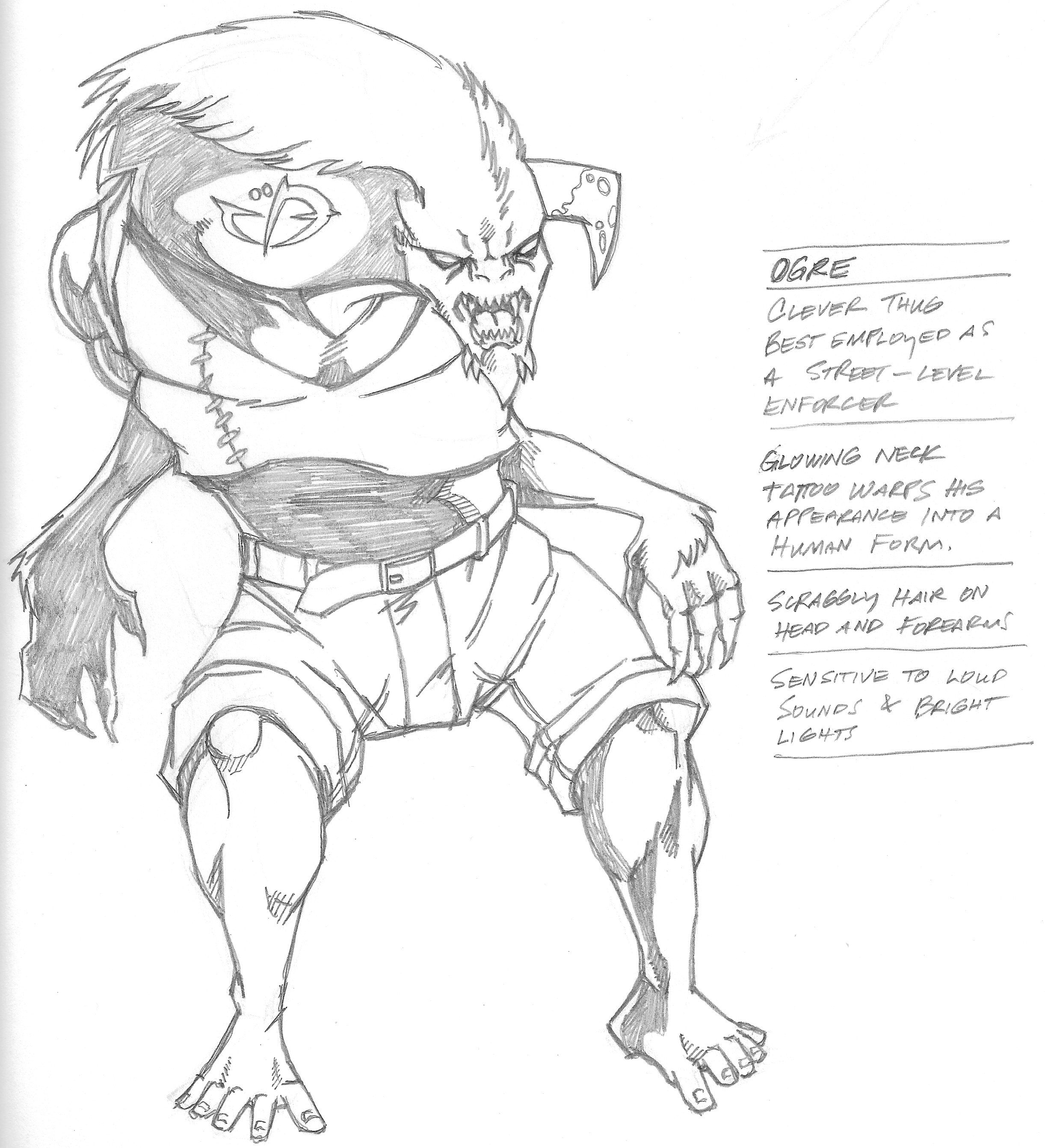 Ogre Concept by wydelode on DeviantArt