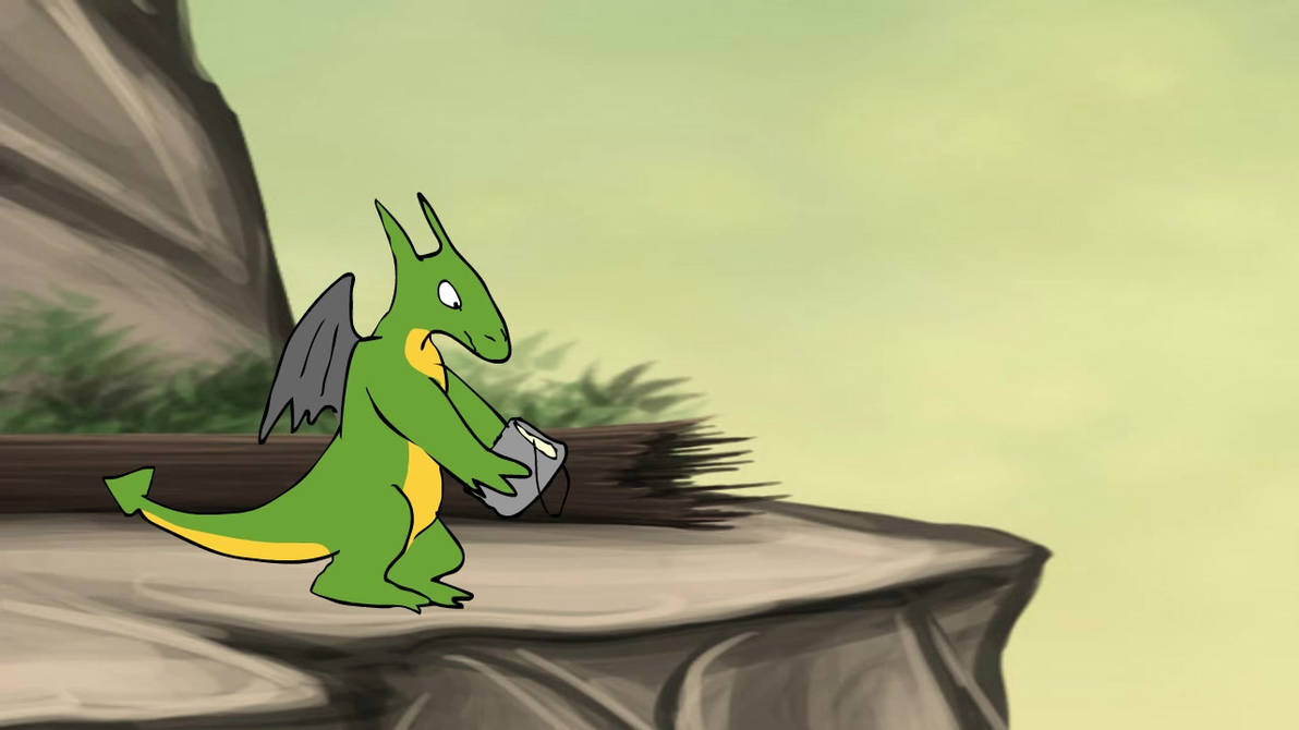Commission - Dragon into Cow by Louisetheanimator on DeviantArt