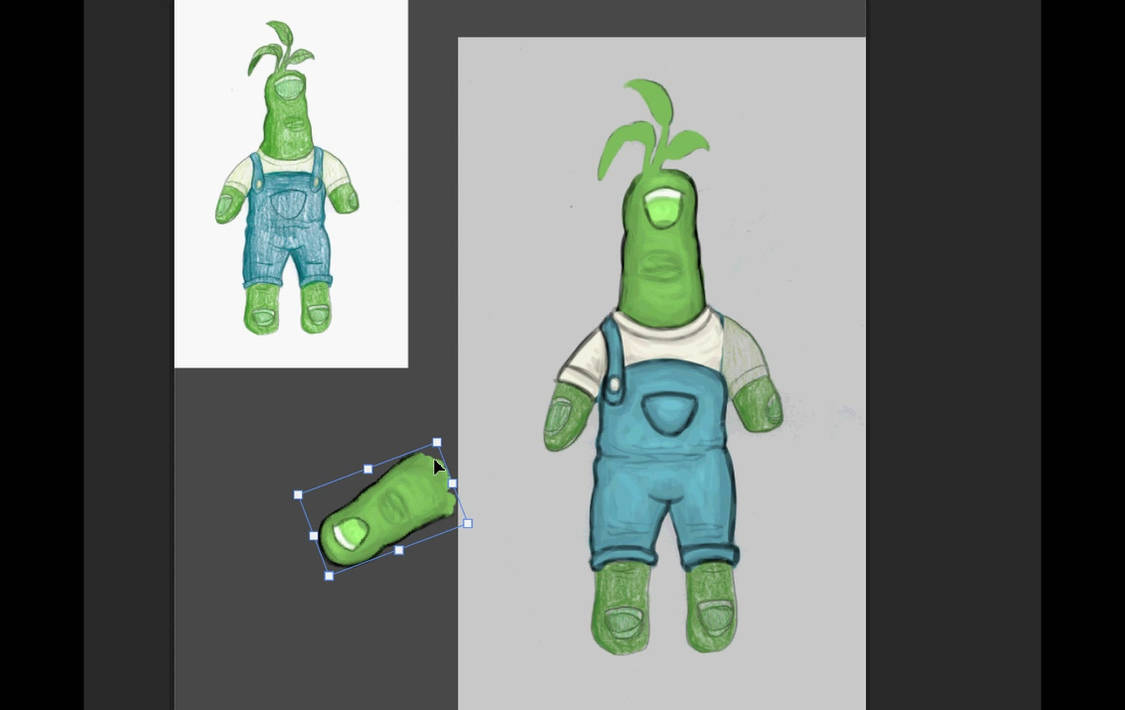 Green Thumb-Thumb - Speedpaint by Louisetheanimator on DeviantArt